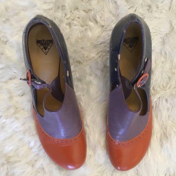 John Fluevog | Shoes | John Fluevog Ella Baker Style Shoes Size 2 W 1 M ...